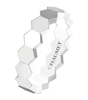 CHAUMET Platinum Bee De Ring - Silver
