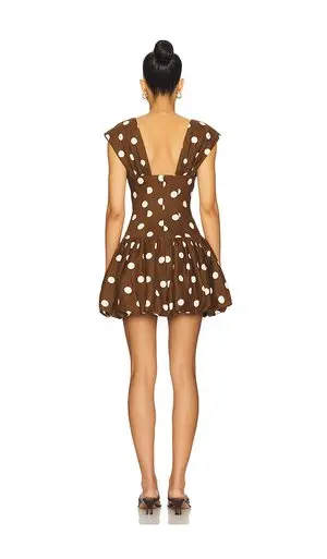 Majorelle Dot Mini Dress
