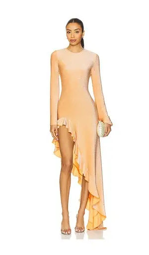 Delfi Maxi Dress - Orange