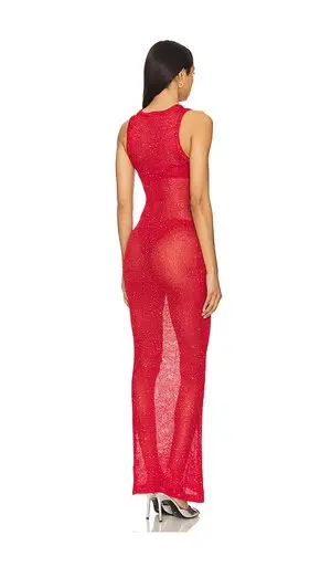 Superdown Alix Maxi Dress In . Also - Red