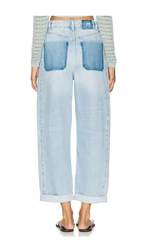 SEVENTY + MOCHI Turn Up Bo Wide Leg Jeans