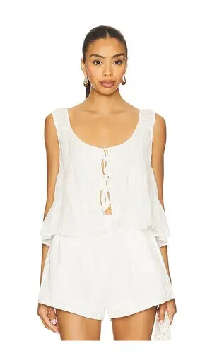 Tularosa Giselle Top - Ivory