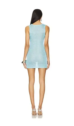 MORE TO COME Albella Mini Dress - Blue