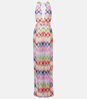 Missoni Zigzag Lame Jumpsuit - Multicoloured