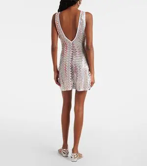 Missoni Zigzag Sequined Beach Cover-up