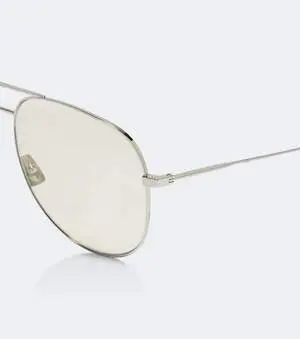 Saint Laurent Tone Aviator Sunglasses