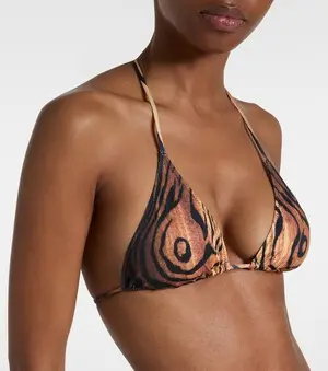 JEAN PAUL GAULTIER Trompe L’oeil Bikini Top