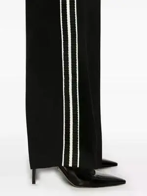 NISSA High-waisted Trousers With Side Stripe Detailing
