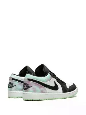 JORDAN 1 Low Tie-dye Sneakers - Black