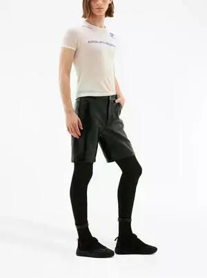 COURREGES Vinyl Bermuda Shorts