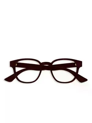 Gucci Round Frame Eyeglasses - Red