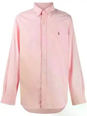Polo Ralph Lauren Logo Cotton Shirt - Pink