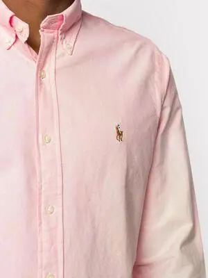 Polo Ralph Lauren Logo Cotton Shirt - Pink