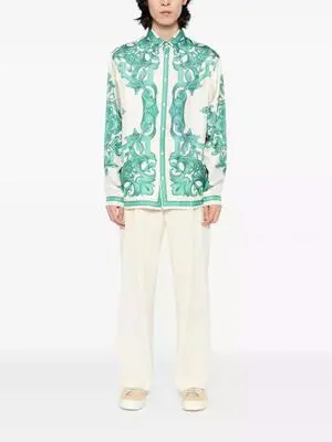 Versace Barocco Shirt - Green