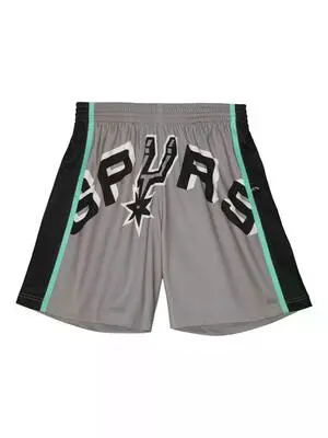 Mitchell & Ness Nba San Antonio Spurs Blown Out Shorts - Grey