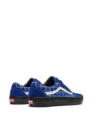 VANS X Supreme Old Skool Pro Grid Logo Sneakers