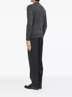 MAISON MARGIELA Numeric Graphic Crew Neck Sweater