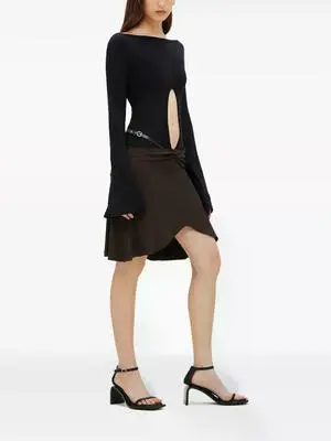 COURREGES Ellipse Mini Skirt