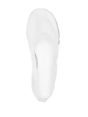 Dear Frances Balla Ballerina Shoes - White