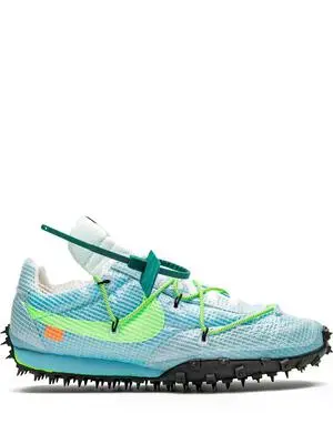 Nike X Off White Waffle Racer Sp 'vivid Sky' Sneakers - Blue