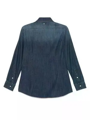 Lorena Antoniazzi Denim Shirt With Chest Pocket