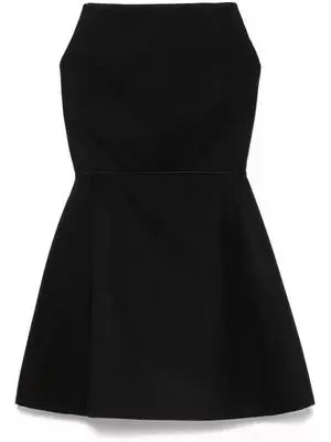 IOANA CIOLACU Corset Style Mini Dress - Black