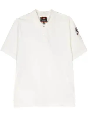 PARAJUMPERS Gangapuma Cotton Polo Shirt - Neutrals