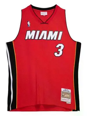 Mitchell & Ness Nba Miami Heat 2005 Dwyane Wade Alternate Tank Top - Red