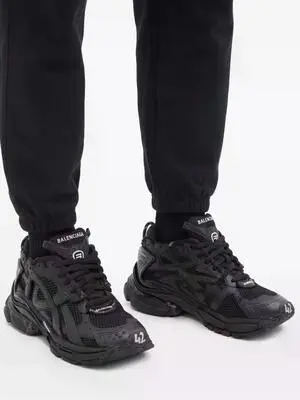 Balenciaga Runner Sneakers - Black