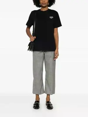 A.p.c. Rue Madame Logo T-shirt - Black