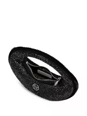 Philipp Plein Crystal-embellished Mini Bag - Black