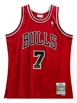 Mitchell & Ness Nba Chicago Bulls 97 Toni Kukoc Swingman Tank Top - Red