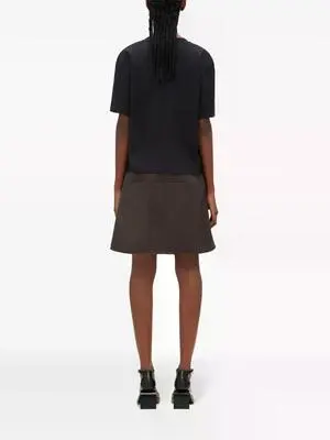COURREGES Logo-appliqué Cotton T-shirt