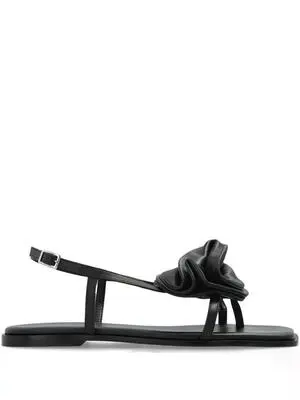 VIC MATIE Leather Slingback Sandals