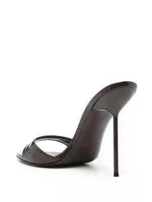 Paris Texas 105mm Lidia Sandals - Brown