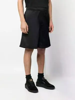 LANVIN Embroidered Logo Track Shorts