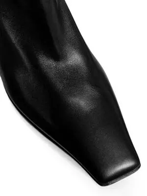 Khaite The Marfa Leather Boots