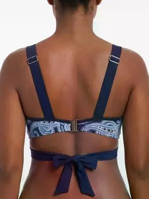 Marlies Dekkers Cache Coeur Paisley-print Bikini Top