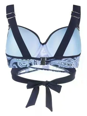 Marlies Dekkers Cache Coeur Paisley-print Bikini Top