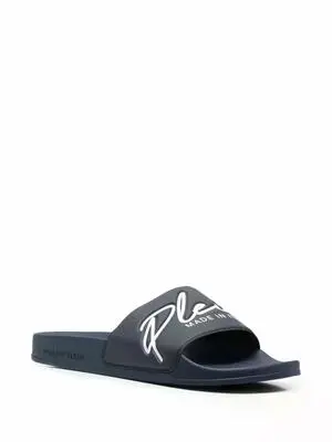 Philipp Plein Embossed Logo Slides