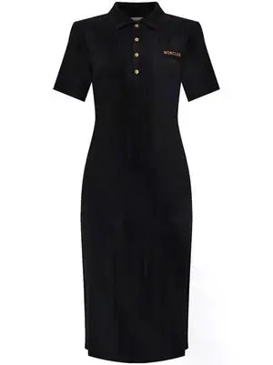 Moncler Polo Midi Dress - Black