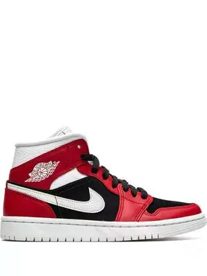 JORDAN Air 1 Mid Sneakers - Red