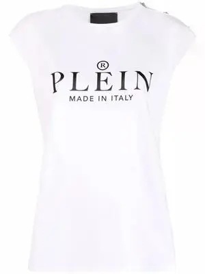 Philipp Plein Logo Print T-shirt