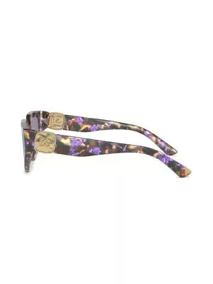 Dolce & Gabbana Precious Cat-eye Sunglasses - Blue