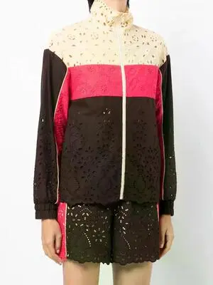 Goen.j Colour-block Track Jacket