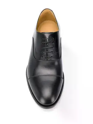 SCAROSSO Leather Oxford Shoes