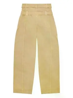 GANNI Belted Cargo Trousers