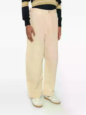 LEMAIRE Big Work Trousers In Light Beige