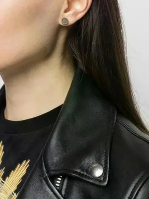PARTS OF FOUR Single Diamond-encrusted Earring