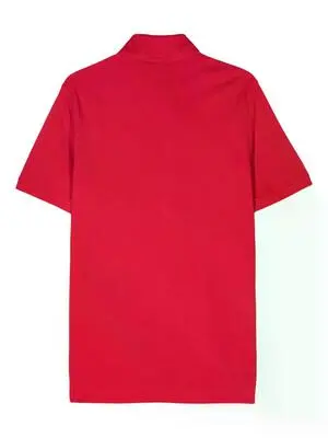 Dolce & Gabbana Logo-plaque Polo Shirt - Red